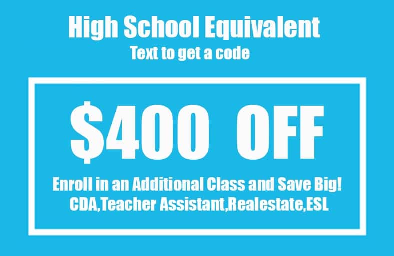 HIgh School Equivalent – Educate Certify